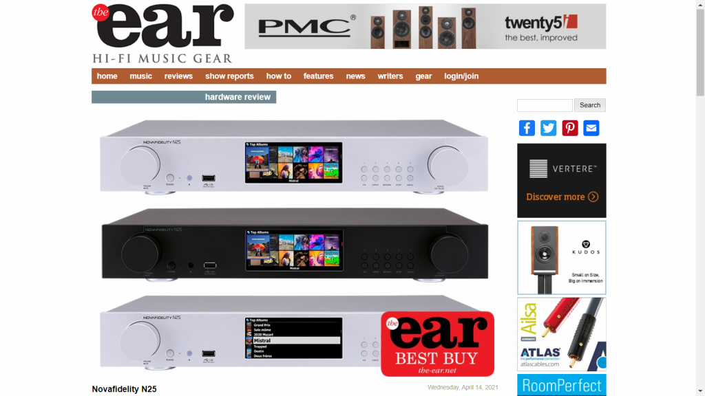Cocktail Audio N25 review by The Ear’s Best Buy – Anson Audio